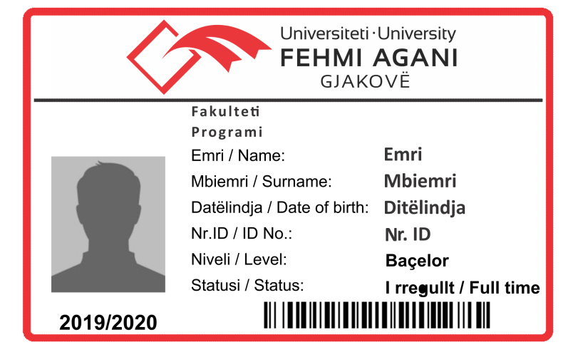 Important Announcement about ID cards for all UFAGJ students ...