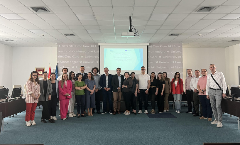 Rektori i UFAGJ-së merr pjesë në përhapjen e rezultateve të projektit ...